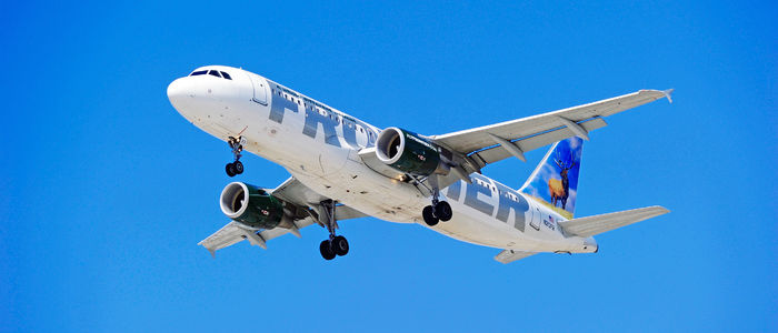 Vuelos baratos con Frontier Airlines