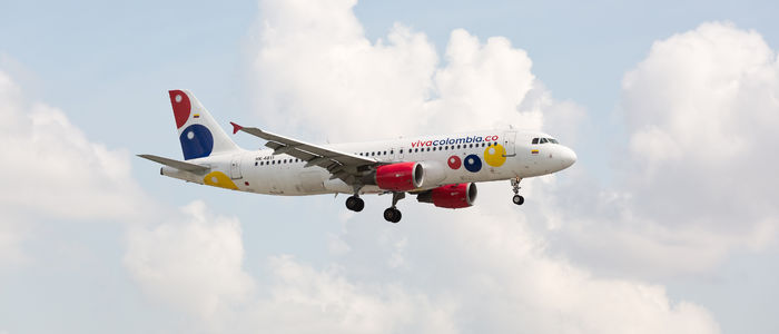 Voos baratos com Viva Air Colombia
