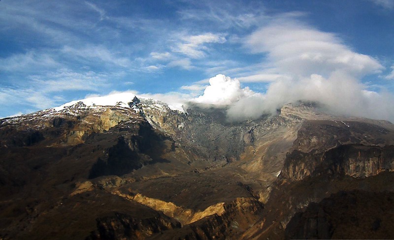5 volcanes a visitar en Colombia